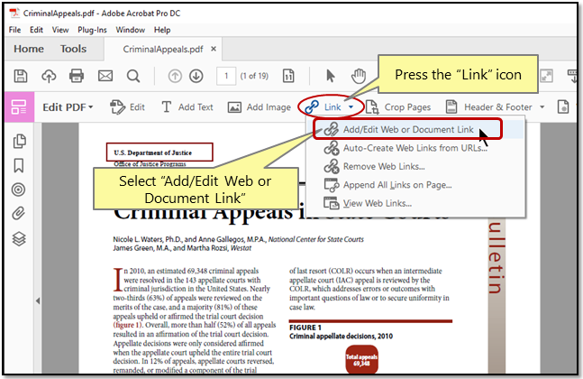 Introduction to PDF Links